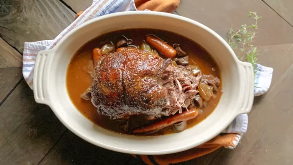 Shredded Venison Roast - Whiskey & Babes