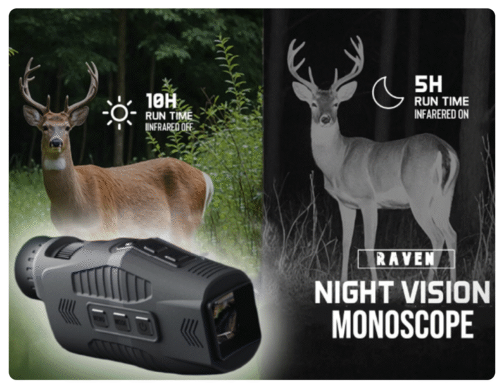 Raven Night Vision Monoscope - Whiskey & Babes